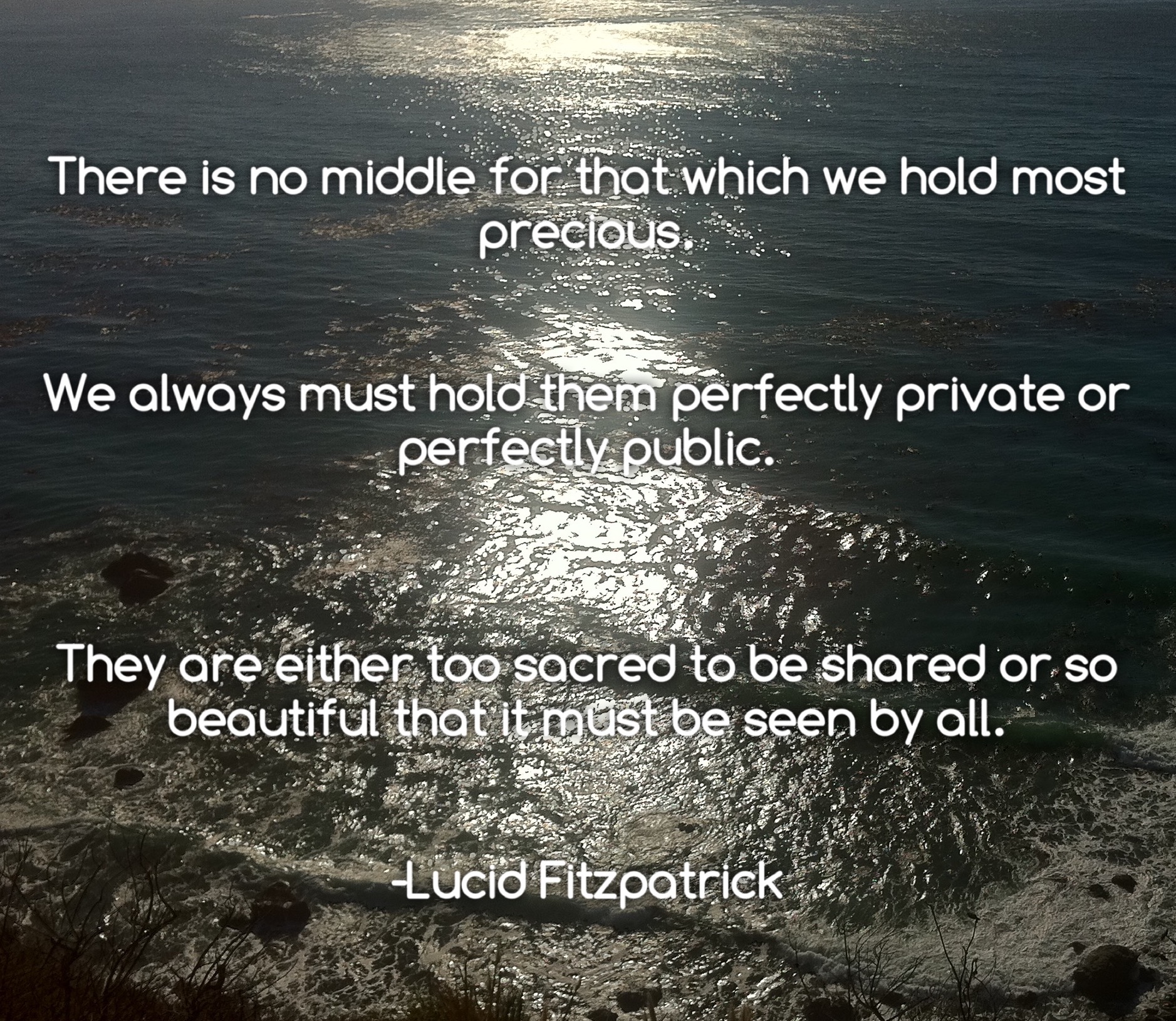 - Lucid Fitzpatrick, Author